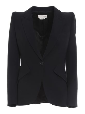 Alexander McQueen Blazer - Schwarz