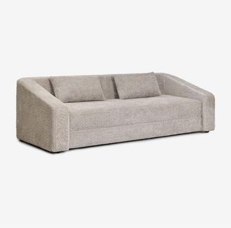 Sklum Dalila 3-Sitzer-Schlafsofa aus Bouclé-Stoff - Sklum