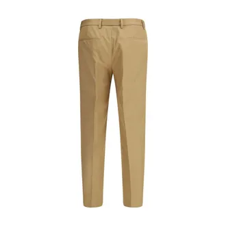 Gucci Mens Beige Cotton Casual Pants