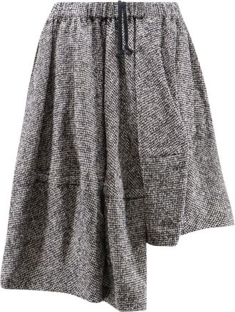 Comme Des Gar&ccedil;ons Femme, Jupes, Gris, Taille: 36 FR Jupe Midi Drap&eacute;e