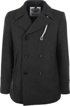 Camplin Knielanger Mantel - Grün