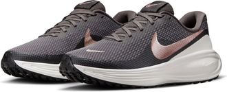 Nike Laufschuh NIKE Revolution 8, Damen, Gr. 37,5, grau (medium ash, mtlc rot bronze, schwarz, sail), Synthetik, Textil, Schuhe Laufschuh, Topseller