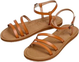 Pepe Jeans London Femme, Chaussures, Brun, Taille: 39 EU Rio Sand Sandal