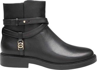 Michael Kors Stiefel - Abigail Flat Bootie - Gr. US_7_5 - in Schwarz - für Damen