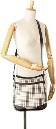 Burberry Hobo Bags - House Check Canvas Crossbody - Gr. unisize - in Braun - f&uuml;r Damen