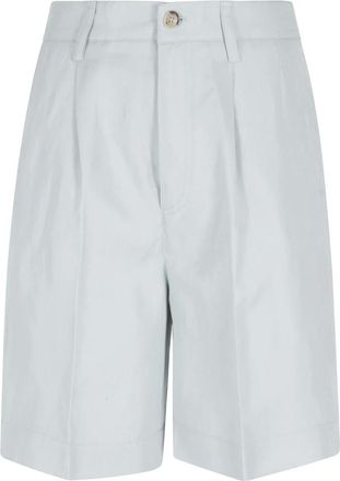 Woolrich Femme, Shorts, Bleu, Taille: W27 Short Plisse