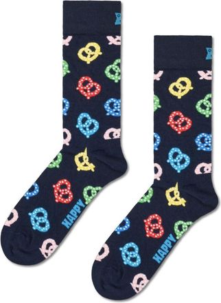 Happy Socks PRETZEL SOCK Bretzel Socke (DE/NL/SE/PL, Numerisch, 36, 40, Regular, Regular, Blau)