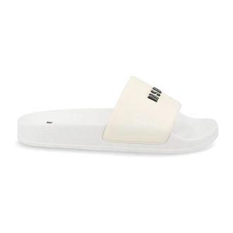Msgm Logo Slides - - Shoes - Herren - Wei&szlig; - 40 EU