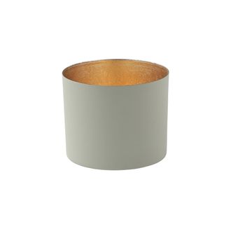 Gift Company [MM] [W] Chennai, Windlicht L, cool Gray/Gold