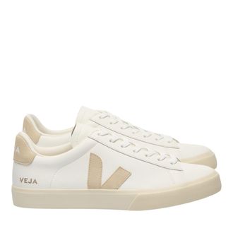 Veja Low-Top Sneaker - Campo Leather - Gr. 36 (EU) - in Wei&szlig; - f&uuml;r Damen