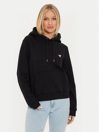 Guess Sweatshirt W4YQ04 KC811 Schwarz Classic Fit