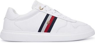 Tommy Hilfiger Sneakers Icon Court Light Webbing FW0FW09602 Wei&szlig;