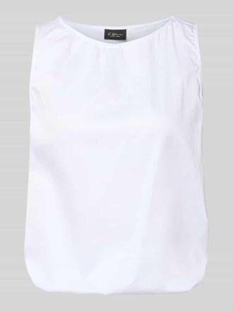s.Oliver Black Label Relaxed Fit Blusentop aus Baumwoll-Mix