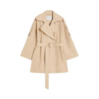 Max Mara Femme, Manteaux, Beige, Taille: 38 FR Verace Trench Coat