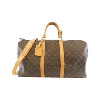 Louis Vuitton unisex, Pre-owned, Brun, Taille: ONE Size Pre-owned Keepall Bandouliere Monogram Boston Bag