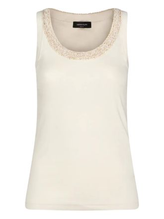 Fabiana Filippi sequin-embellished top - Nude