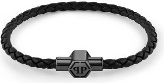 Philipp Plein Armb&auml;nder - Armband Plein Enigma - Gr. L - in Grau - f&uuml;r Damen