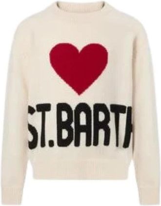 MC2 Saint Barth Femme, Pulls, Beige, Taille: 40 FR Kyla