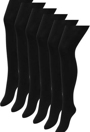 Next Femme Collants opaques 100 deniers, lot de 5 paires Noir XL