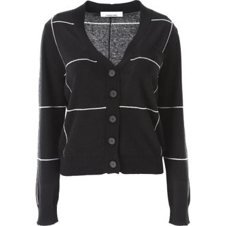 Liviana Conti Stilvolle Strickjacke - - Knitwear - Damen - Schwarzk - M