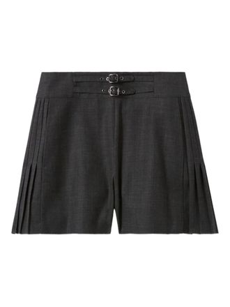 Claudie Pierlot short à design plissé - Gris