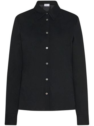 Rosetta Getty chemise Fitted en coton - Noir