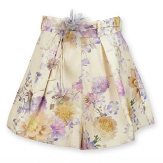 Zimmermann Femme, Shorts, Multicolore, Taille: 40 FR Luna Short