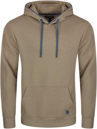 Riverso Kapuzenpullover Herren Hoodie RIVSandro Regular Fit Longsleeve Sweatshirt mit Cross-Over-Kragen und Kängurutasche