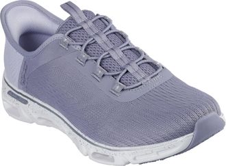 Skechers Damen Glide-Step GRATIFY PACE Sneaker, Lavendel, 37.5 EU, Lavendel, 37.5 EU