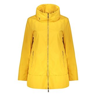 Moorer Wasserdichte Techno Fabric Jacke mit Kapuze - - Coats - Damen - Gelb - S