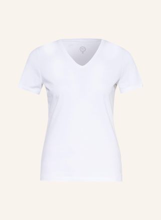 Boviva Boviva T-Shirt Mit Schmucksteinen weiss