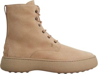 Tod's Homme, Chaussures, Beige, Taille: 40 1/2 EU Gommino Driving Moccasins