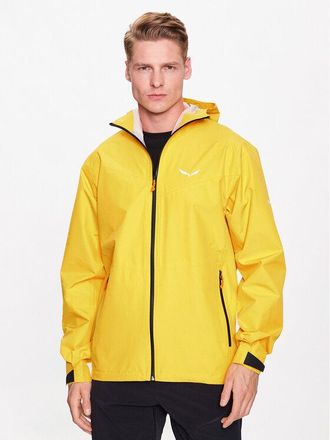 Salewa Regenjacke Puez 28615 Gelb Regular Fit
