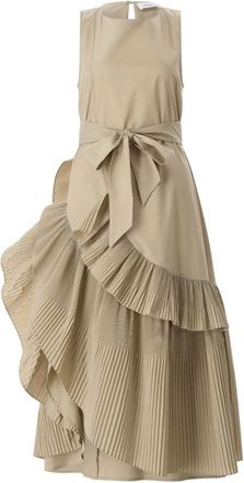 Meimeij Femme, Robes, Beige, Taille: 40 FR Midi Robes