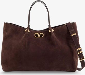Valentino Garavani Suede shoulder bag - VALENTINO GARAVANI - gender_Woman