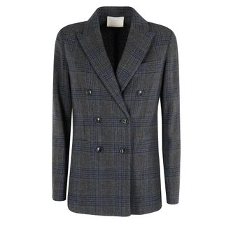 Circolo 1901 Femme, Vestes, Multicolore, Taille: 42 FR Veste Crois&eacute;e