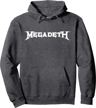 Megadeth Wei&szlig;es Logo Pullover Hoodie