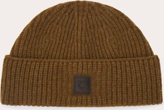 Ferragamo Herren Strick-Beanie Braun