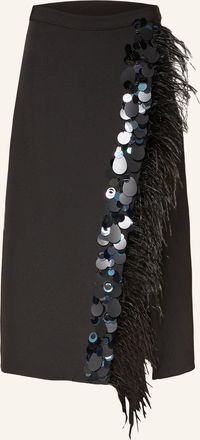 Essentiel Rock Ivil Mit Pailletten schwarz