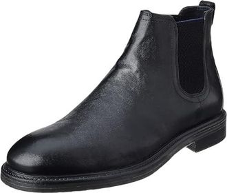Geox Homme Aurelio Bateau cheville, Noir, 42 EU