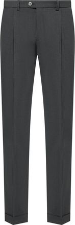 Hiltl Wollhose Primo mit abgeschrägtem Bund, Regular Fit in