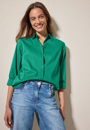 Cecil Hemdbluse im soften Baumwoll-Mix
