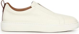 Santoni Homme, Chaussures, Blanc, Taille: 41 EU Victory Slip-On Baskets