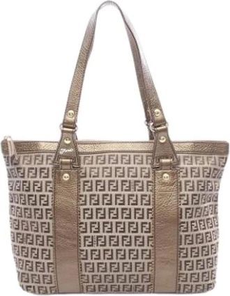 Fendi Damen, Pre-Owned, Beige, ONE SIZEGr&ouml;&szlig;e