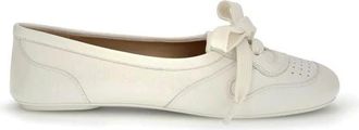 Gianvito Rossi Femme, Chaussures, Blanc, Taille: 39 EU Vault Ballerina