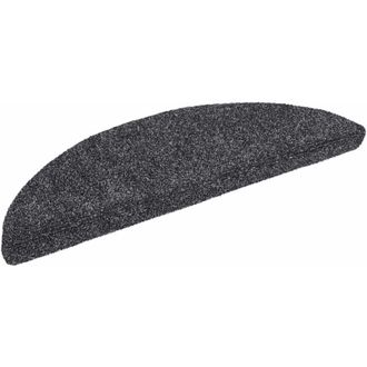 vidaXL Vidaxl - Stufenmatten Selbstklebend 30 Stk. Dunkelgrau 56x17x3 cm