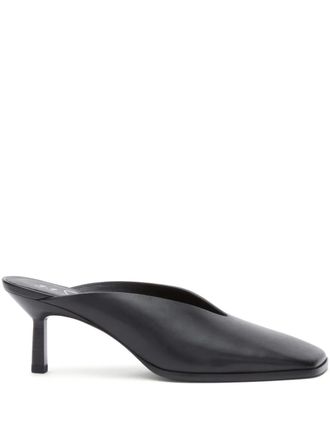 3.1 Phillip Lim mules Tay 68 mm à bout carré - Noir