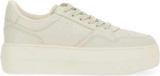 Hogan Femme, Chaussures, Beige, Taille: 38 1/2 EU H670 Allacciato