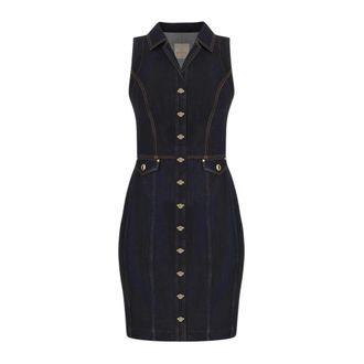 Guess Femme, Robes, Bleu, Taille: 38 FR Robes Bleues pour Femmes