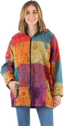 Coline Veste patch baba cool - Couleur : Multicolore - Taille : M